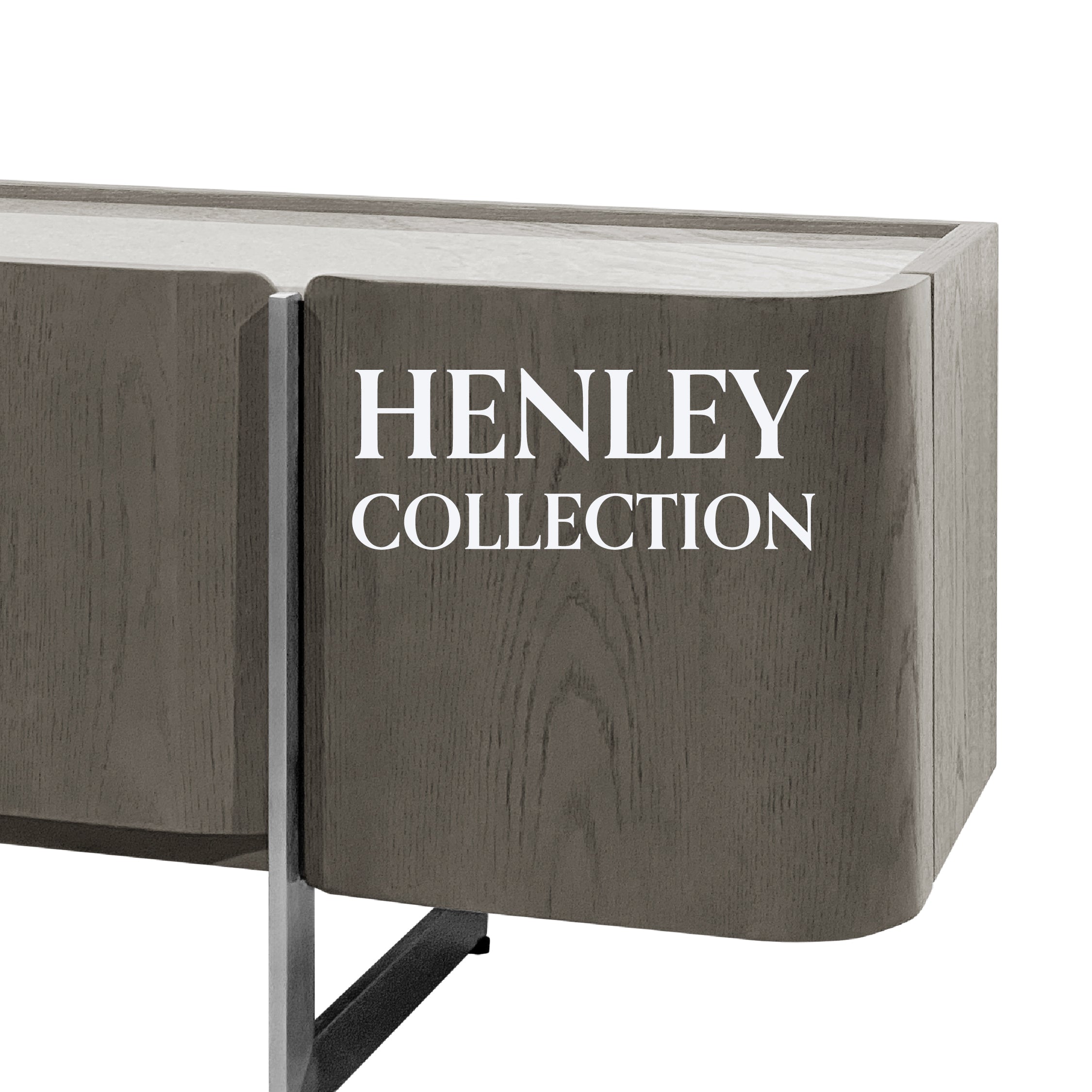 Henley Collection | Grey Ash Wood Furniture with Marble Stone – indigo ...