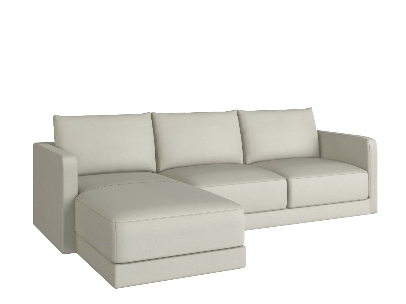 Basel 3 Seat L Shape Left Sofa | Modular Sofa Hong Kong – indigo-living ...